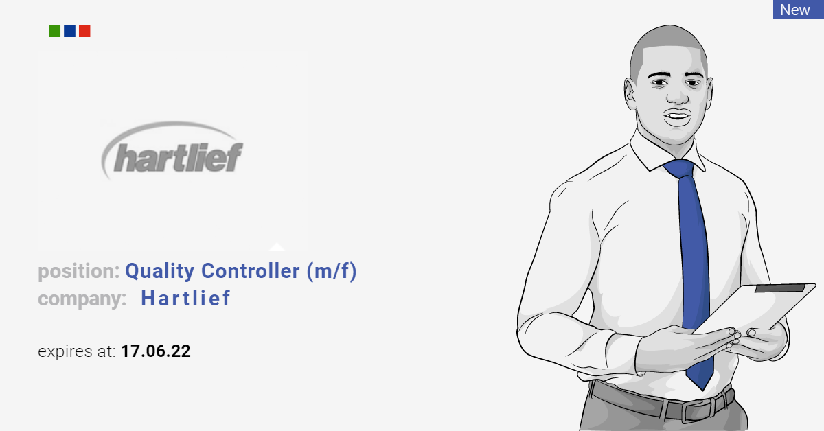 Hartlief: Quality Controller (m/f), Windhoek - Working.co.na